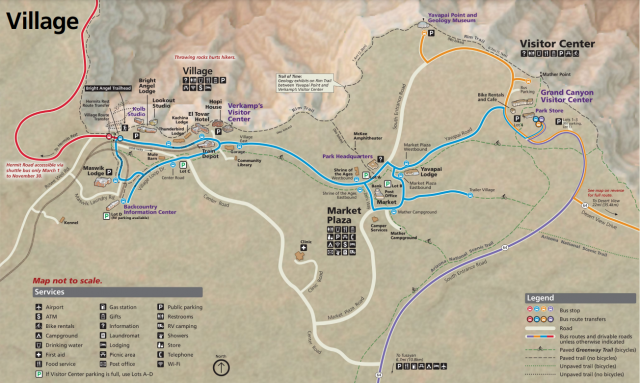 Qué ver en Grand Canyon South Rim [Mapas + Qué ver + Trails + Tips ...
