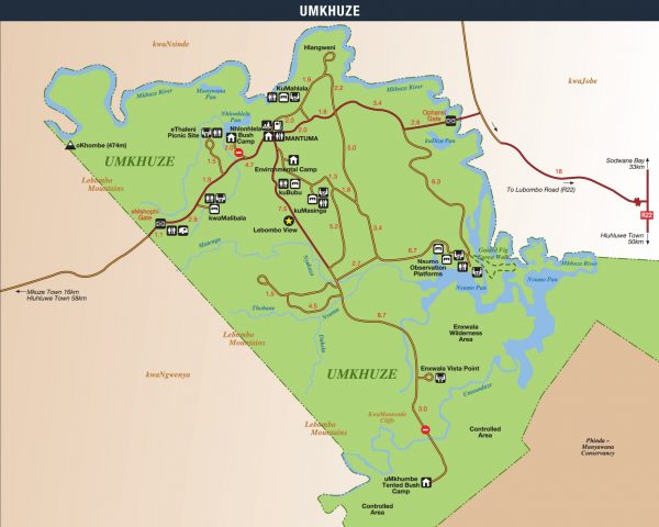 uMkhuze Game Reserve, el gran desconocido de Sudáfrica con los Cinco ...